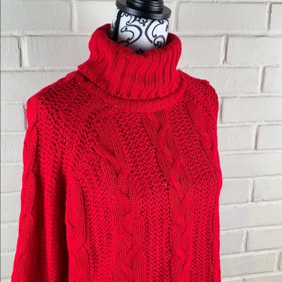 Cotton Emporium | Sweaters | Cotton Emporium Red Bright Sweater | Poshmark